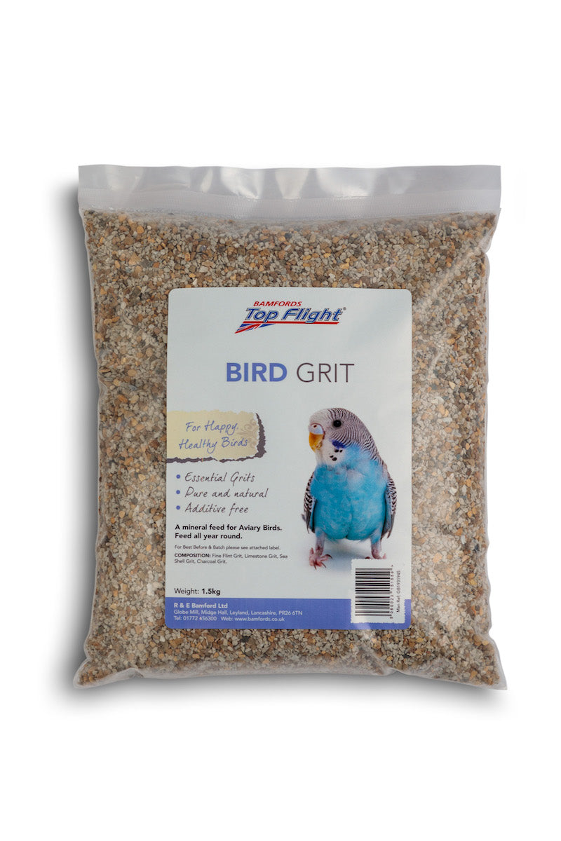 TOP FLIGHT BIRD GRIT 1.5KG – Pallatts Limited